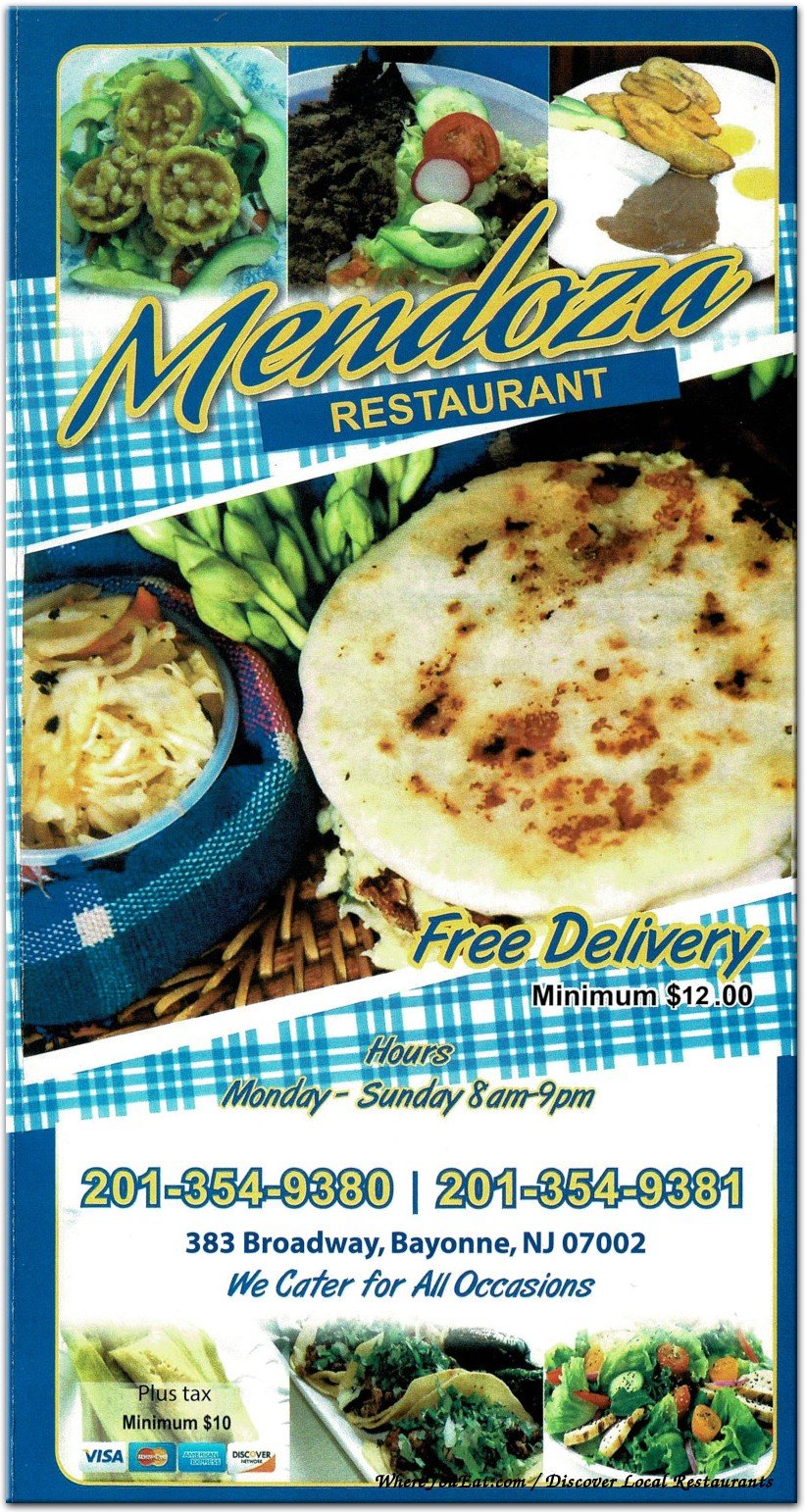 Mendoza Restaurant in New Jersey