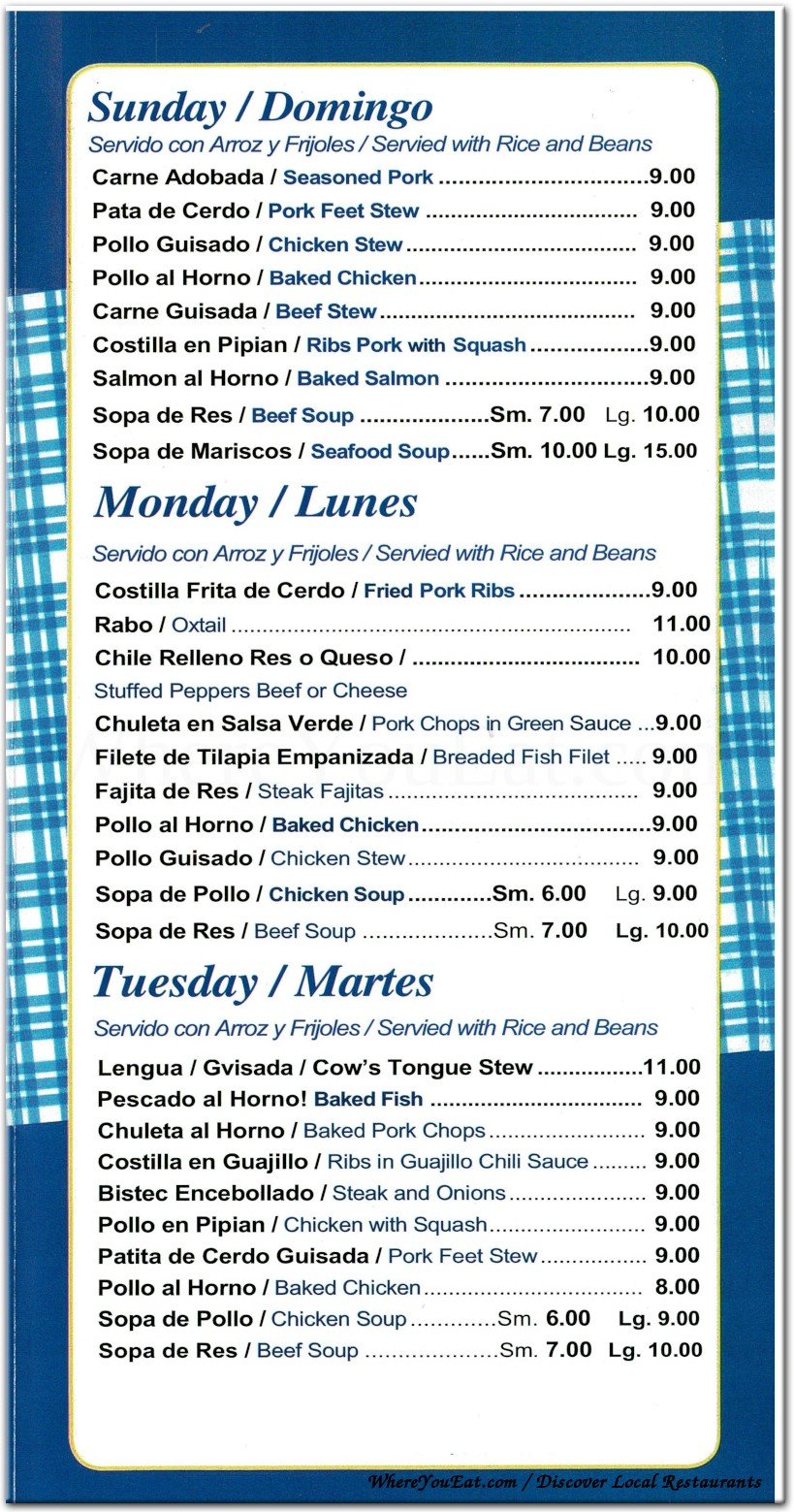 Mendoza Restaurant in New Jersey
