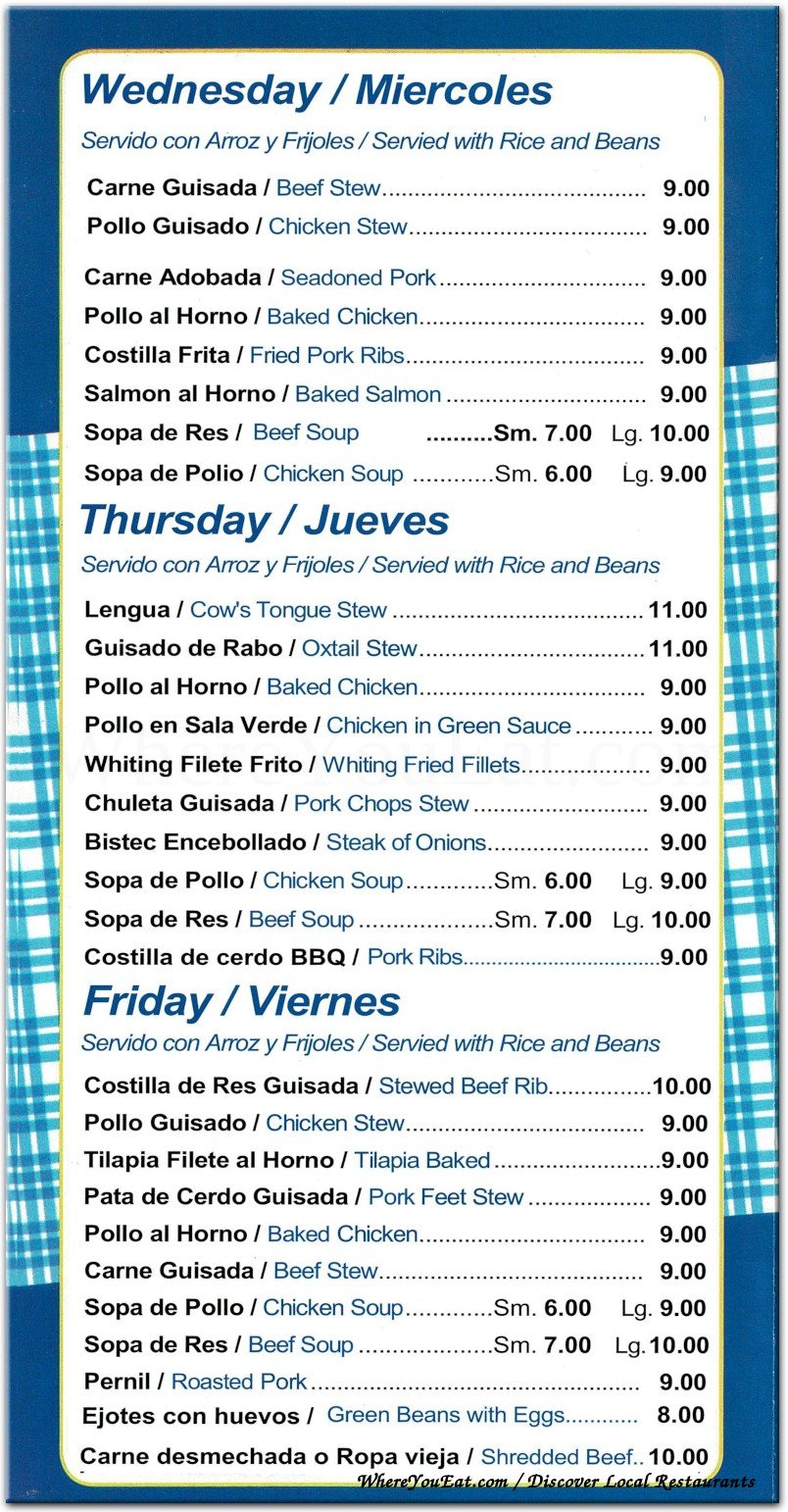 Mendoza Restaurant in New Jersey